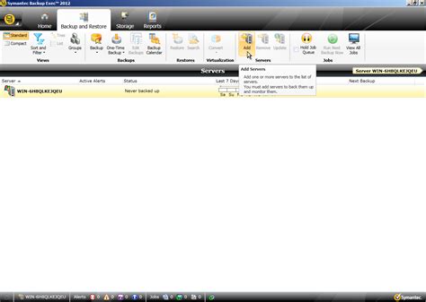 how to run backup exec 2012 with dss v7 open e knowledgebase