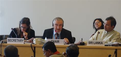 Outstanding Human Rights Issues Remain In Sri Lanka Chair Hrc • Sri