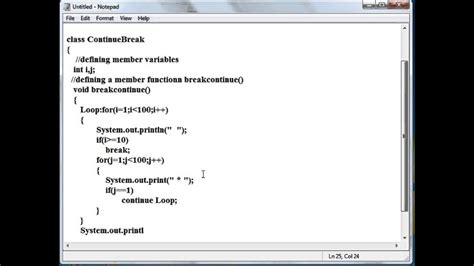 how to use break and continue in java youtube