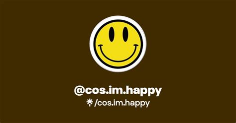 Cos Im Happy Linktree