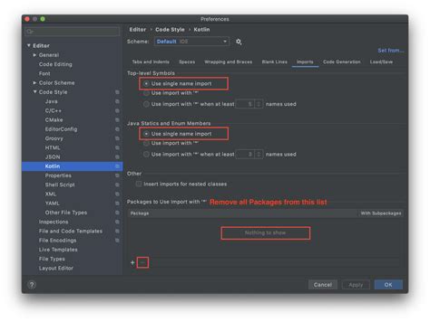 [solved] how to control when imports are replaced by wildcard in