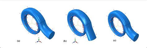 Loading And Boundary Conditions A Radial Volute B Tangential