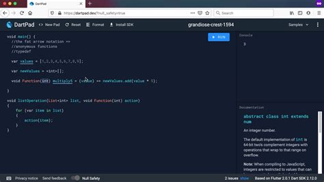 dart functions anonymous functions the fat arrow and typedef youtube