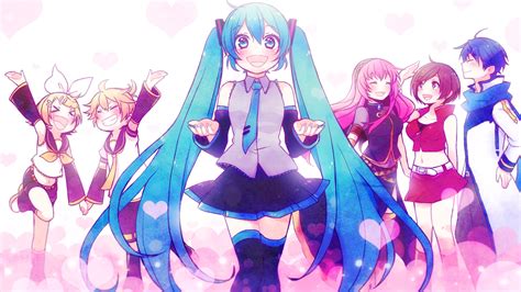 Hatsune Miku Kagamine Rin Kagamine Len Megurine Luka Kaito And 1