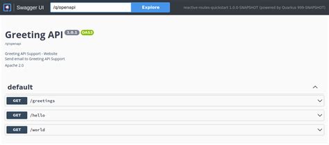 quarkus using reactive routes