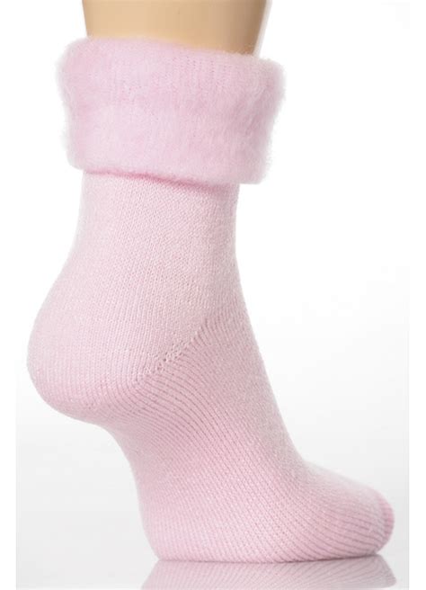 Soft Thermal Fluffy Bed Sock Suzanne Charles