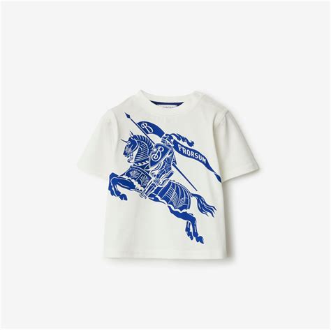 Ekd Cotton T Shirt In Salt Burberry® Official