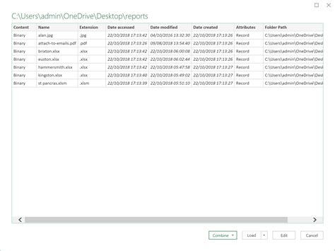 import multiple excel files from a folder computergaga