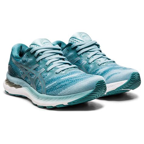 Asics Gel Nimbus 23 Kadın Mavi Gri Koşu Ayakkabısı 1012a885 400