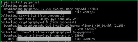 how to install and use openssl library in python