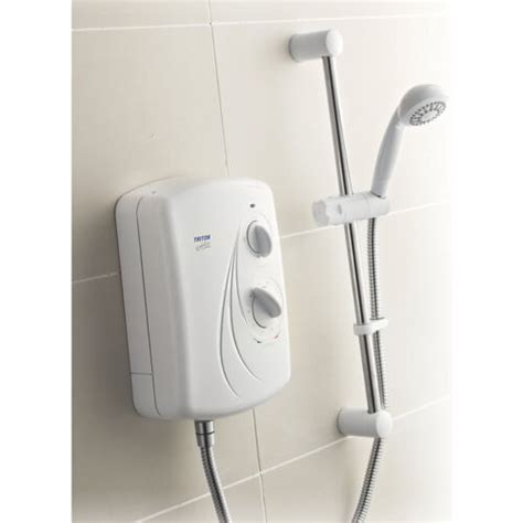 Triton Enrich Manual Electric Shower White 8 5kw Easy Install Ebay