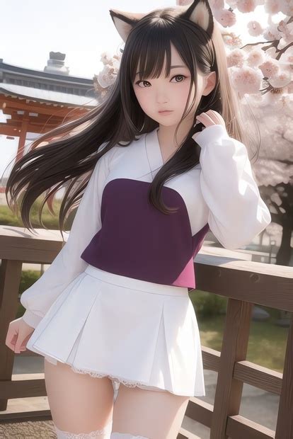 風に舞う美少女aiイラスト集※リアル Aiイラスト冒険者 Booth