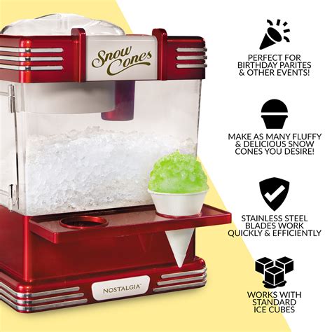 Nostalgia Rsm602 Retro Snow Cone Maker