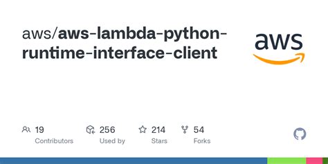 aws lambda python runtime interface client preinstall sh at main · aws