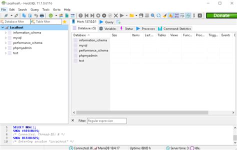 installing xampp and heidisql a lamp stack for windows