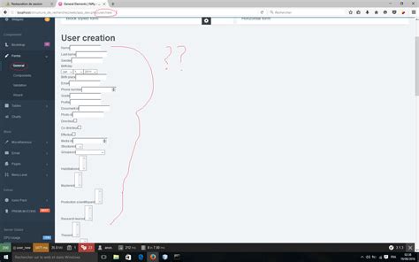twitter bootstrap 3 forms not displaying correctly when integrating
