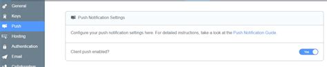 javascript how to send push notification from web application to