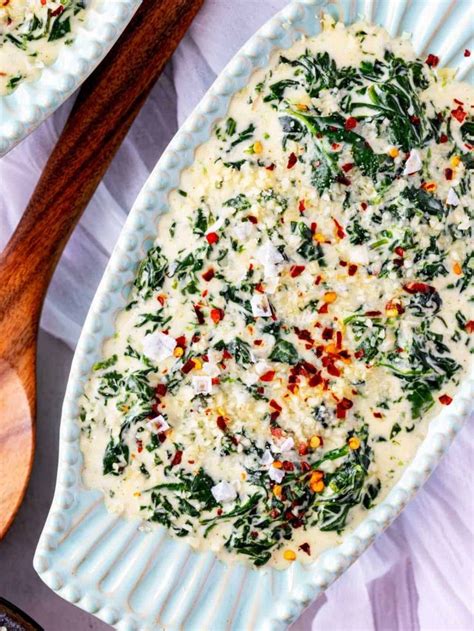 Creamed Spinach With Cream Cheese Story Wendy Polisi