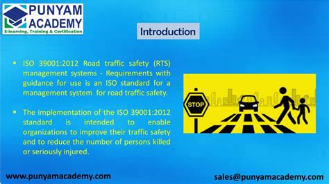 Ppt Total Outline On Punyam Academys Iso 39001 Lead Auditor Training