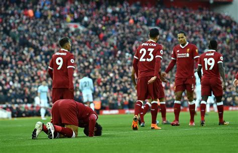 Mohamed Salahs Liverpool Goal Celebrations A Guide To Muslimness