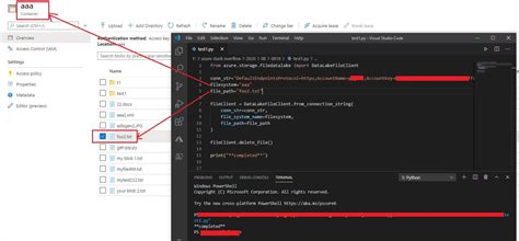 how do you delete a file from an azure data lake using the python sdk