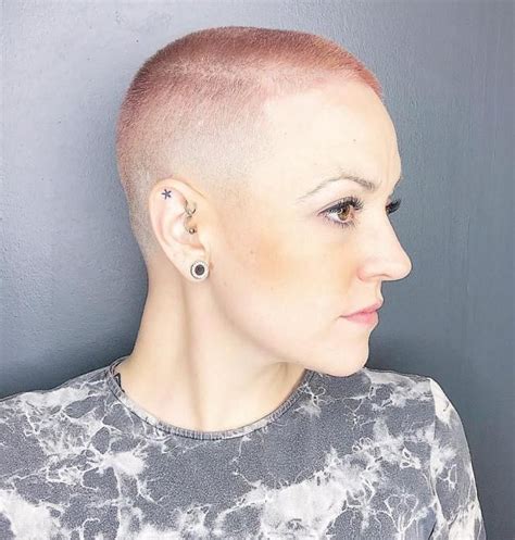 Buzz Cut Girls Who Inspire You To Cut Locks Dramatically Buzz Haircut