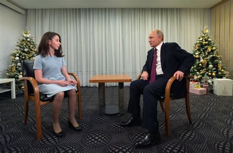 President Vladimir Putin Gives Interview To Regina Parpiyeva Following