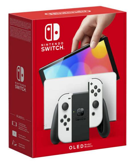 Nintendo Switch Oled Console White Joy Cons Grelly Usa