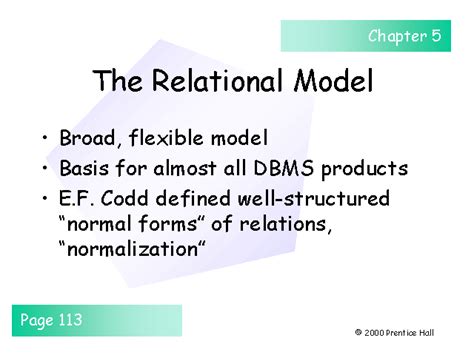 the relational model