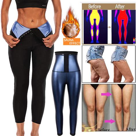 Cheap Sauna Sweat Pants Women Body Shaper Thermo Pants Slimming