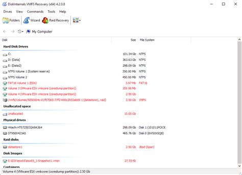 vmfs recovery™ vmdk repair and recovery tool esx esxi datastore recovery