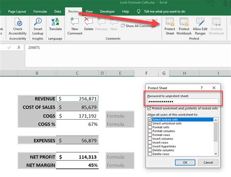 How To Lock Formula Cells In Excel Myexcelonline