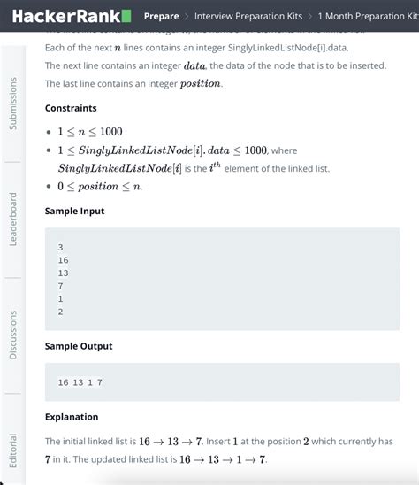 day 28 insert a node at a specific position in a linked list用golang