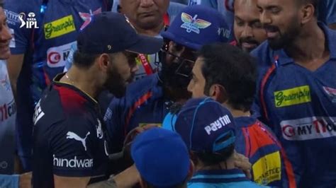 Lsg Vs Rcb Highlights Bangalore Beat Lucknow Kohli Gambhir Snap At