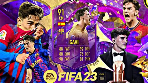 The Next Xavi😍🇪🇸 91 Rated Fut Future Stars Pablo Gavi Player Review