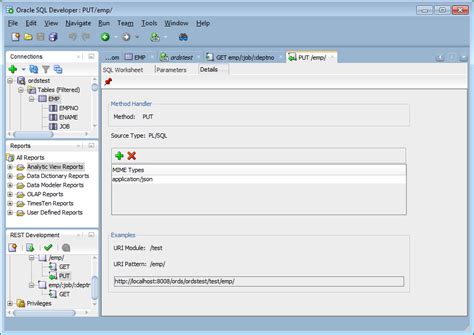 developing oracle rest data services applications