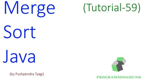 merge sort java program merge sort algorithm recursion java