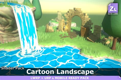 shader pack cartoon landscape vfx shaders unity asset store