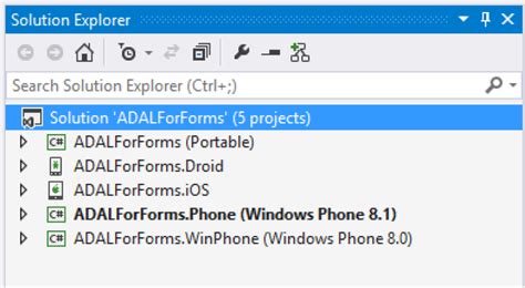 put some azure active directory in xamarin forms xamarin blog