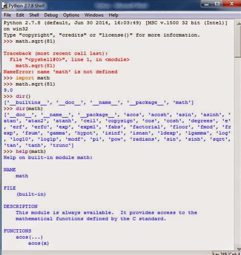 python programming built in python modules