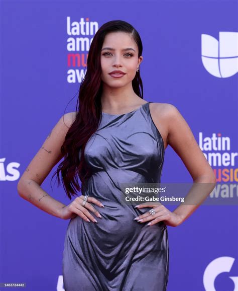 Emilia Mernes Attends The 2023 Latin American Music Awards At Mgm