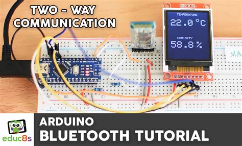 arduino two way bluetooth communication educ8s tv watch learn build