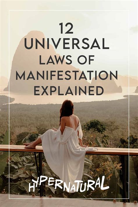 The 12 Universal Laws Of Spiritual Manifestation Hypernatural