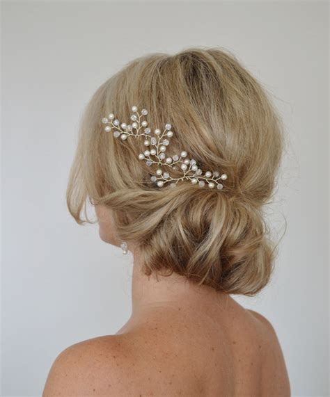 Wedding Hair Pins Bridal Hair Accessories Bridal Hair Clips Etsy Uk