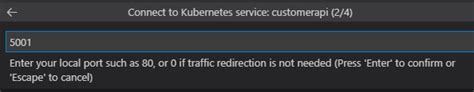 debug microservices running inside a kubernetes cluster with bridge to