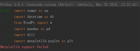 matplotlib support failed ides support intellij platform images