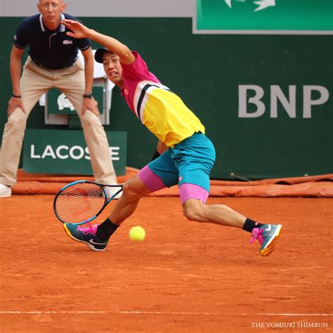 錦織圭選手は2年ぶりのベスト8進出🎾全仏オープン