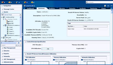 enterprise manager ops center creating server pool for oracle vm server