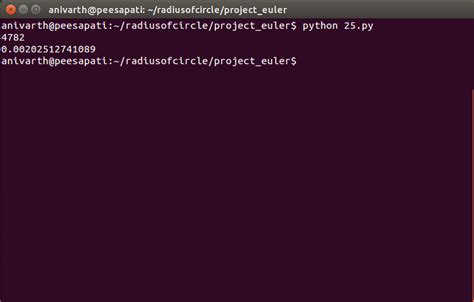 problem 25 project euler solution with python