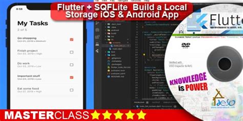 jual tutorial flutter dan dart deso